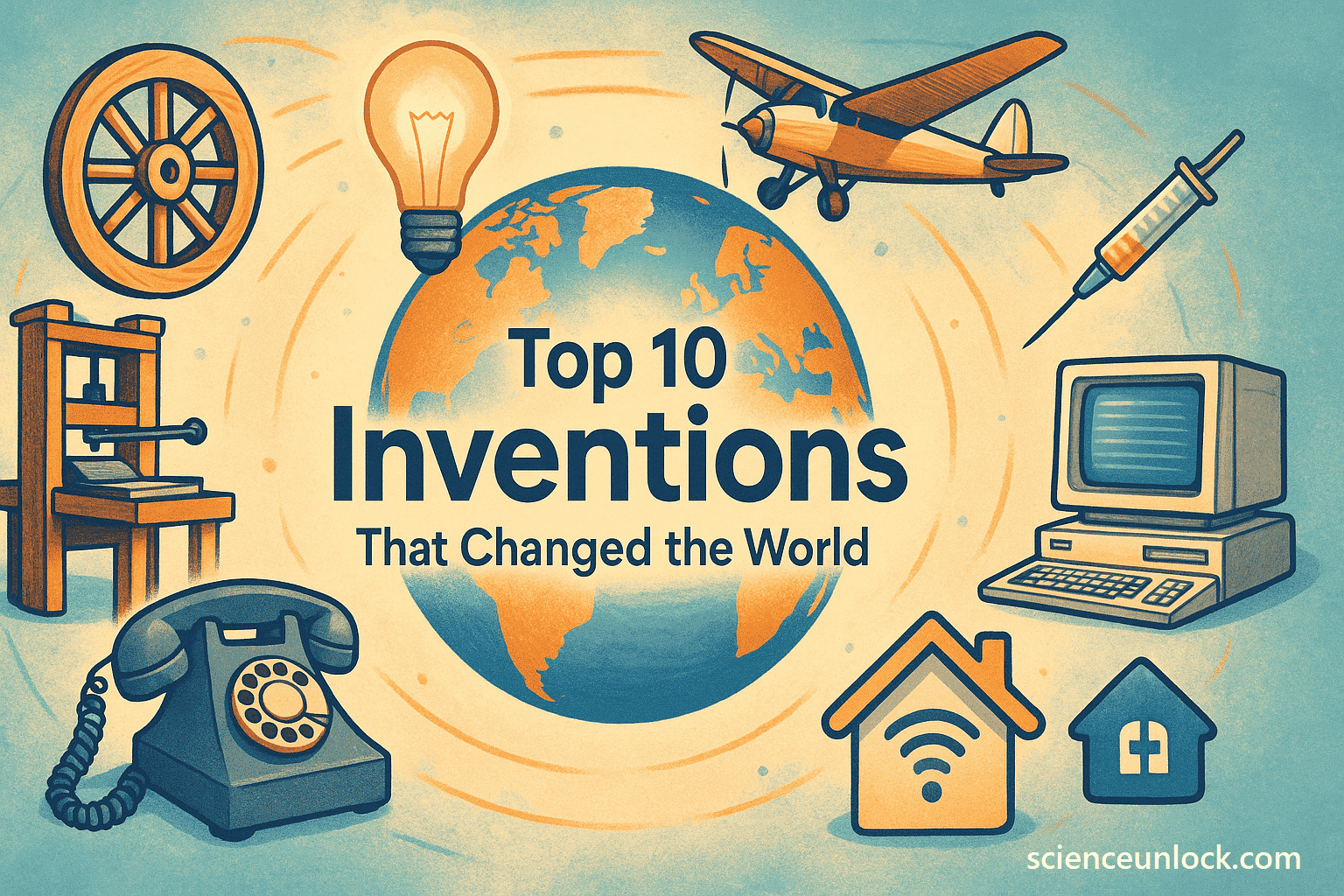 Top 10 Inventions That Changed The World ScienceUnlock Top 10 Inventions That Changed The World ScienceUnlock